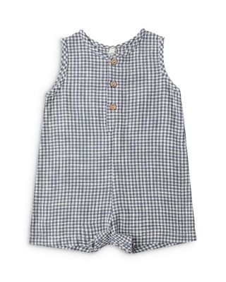 Click here for Rylee + Cru Boys Gingham Romper - Baby prices