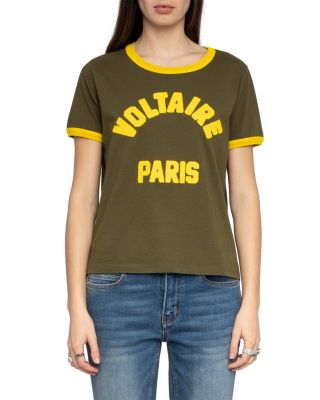 Click here for Zadig & Voltaire Alys Voltaire Paris T Shirt prices