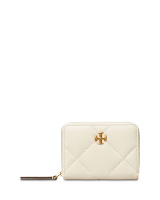 Click here for Tory Burch Small Kira Diamond Quilt Zip Around Wal... prices