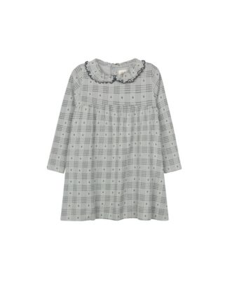 Click here for Elys & Co. Girls Cotton Floral Plaid Collection Dr... prices