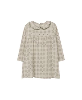 Click here for Elys & Co. Girls Cotton Floral Plaid Collection Dr... prices