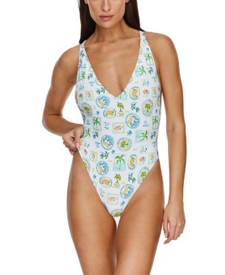 Click here for Flirtt Gottex Capri Vibes V-Neck One Piece prices