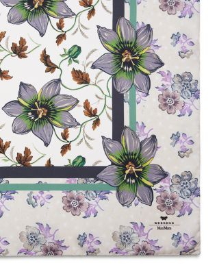 Click here for Weekend Max Mara Square Silk Scarf prices