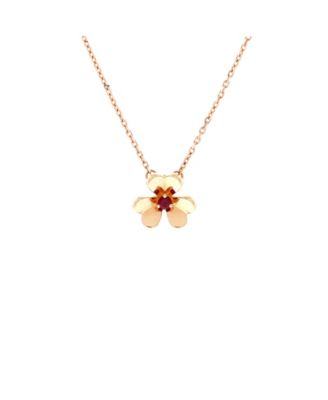 Click here for Pre-Owned Van Cleef & Arpels Mini Frivole Pendant... prices