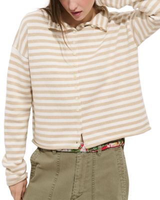 Click here for Alex Mill Taylor Striped Cardigan prices
