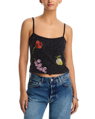 Click here for Aqua Allover Sequin Top - Exclusive prices