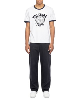 Click here for Zadig & Voltaire Woody Logo Ringer T-Shirt prices
