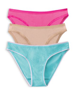 Click here for On Gossamer Mesh Hip Bikinis  Set of 3 prices