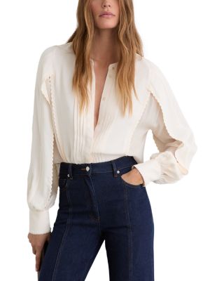 Click here for Reiss Maddie Blouse prices
