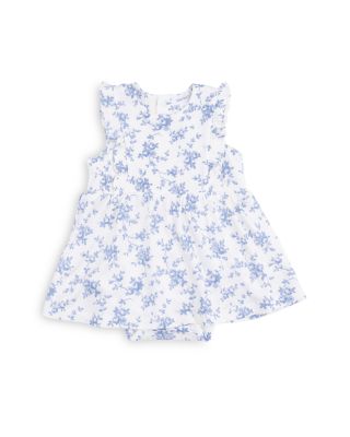 Click here for Angel Dear Girls Blue Vines Bodysuit Dress - Baby prices