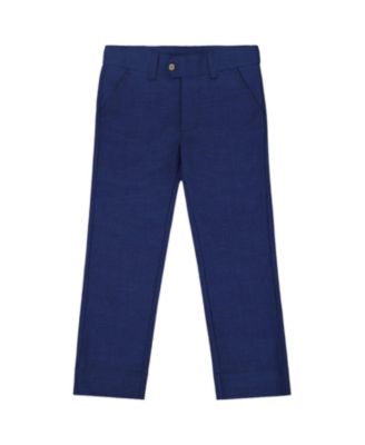 Click here for Deux par Deux Boys Button and Zipper Classic Pants... prices