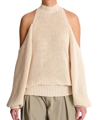 Click here for Balmain Cotton Knit Open-Shoulder Jumper prices