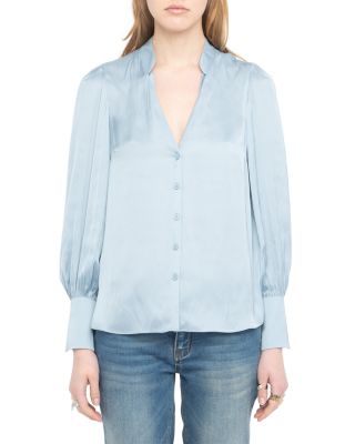 Click here for Zadig & Voltaire Tinous Satin Shirt prices