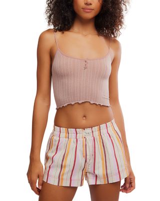 Click here for Free People Snap Into It Henley Crop Top prices