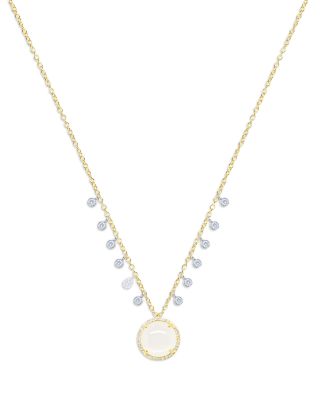 Click here for Meira T 14K White & Yellow Gold Rainbow Moonstone... prices