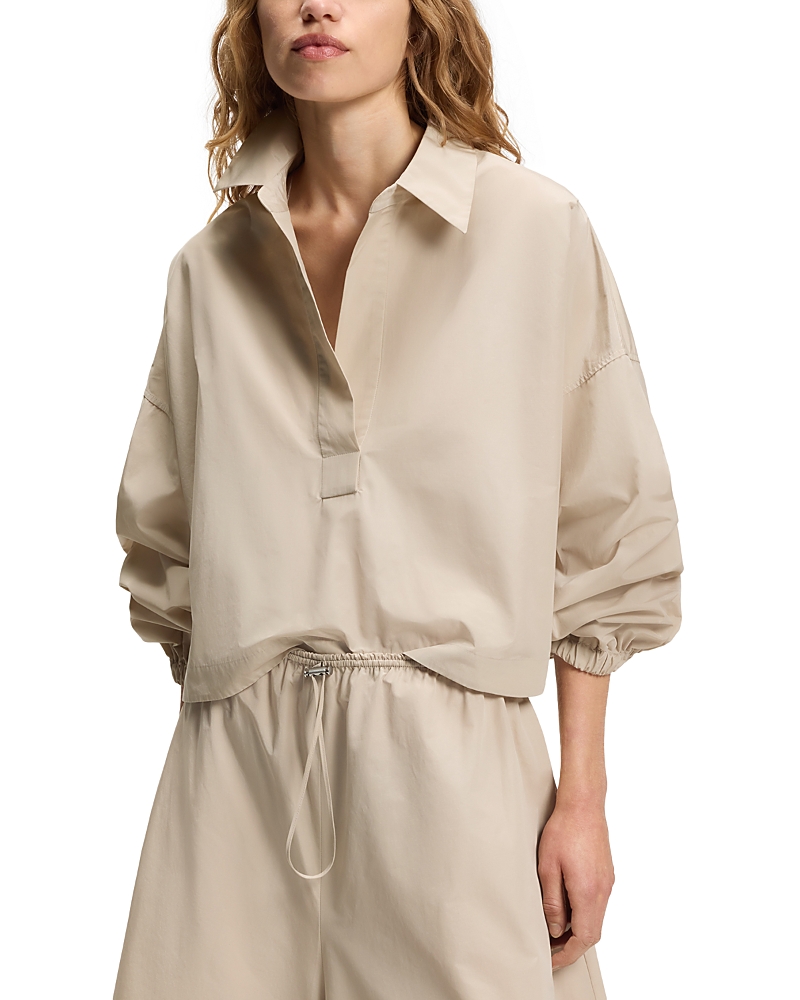 Click here for Boss Batefa Collared Top prices