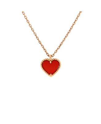Click here for Pre-Owned Van Cleef & Arpels Sweet Alhambra Heart... prices