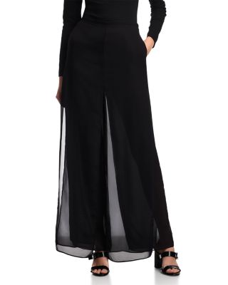 Click here for Emporio Armani Techno Georgette Multi Layer Trouse... prices