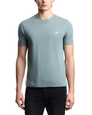 Click here for Emporio Armani Slim Fit Embroidered Logo T-Shirt prices