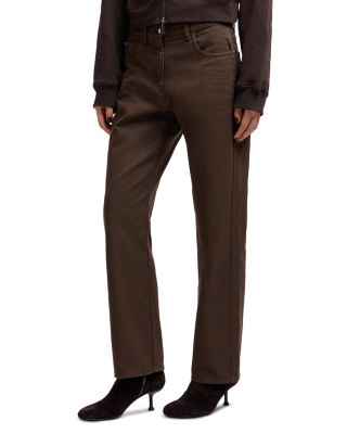 Click here for Emporio Armani Mid Rise Garment Dyed Straight Jean... prices