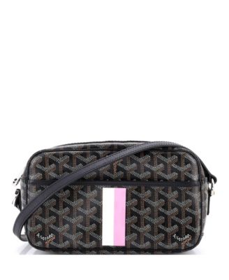 Click here for Pre-Owned Goyard Cap Vert Bag Printed Coated Canva... prices