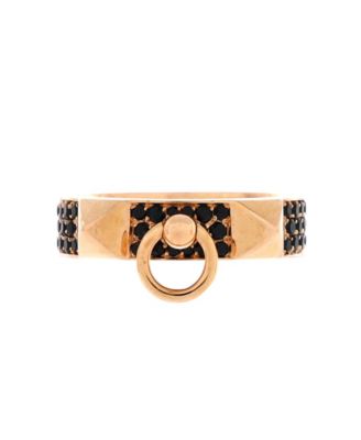 Click here for Pre-Owned HERMES Small Collier de Chien Ring 18K R... prices