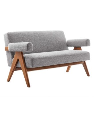 Click here for Modway Lyra Boucle Fabric Loveseat prices