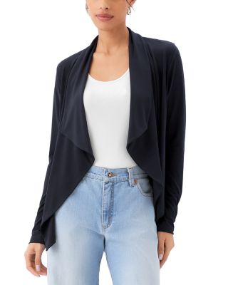 Click here for Karen Kane Draped Open Front Cardigan prices