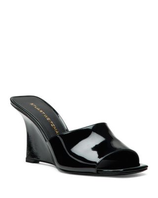 Click here for Stuart Weitzman Womens Vini 85 Wedge Slides prices