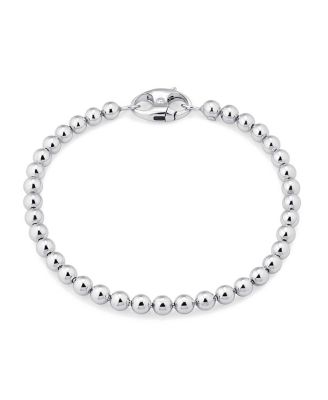 Click here for Oradina Sterling Silver Baller Bead Bracelet prices