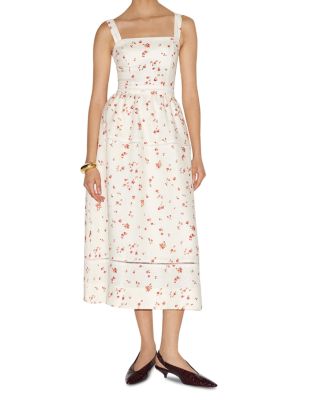 Reformation Everett Linen Dress