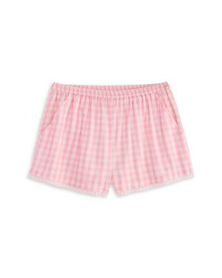 Click here for LoveShackFancy Girls Georgie Tween Shorts - Big Ki... prices