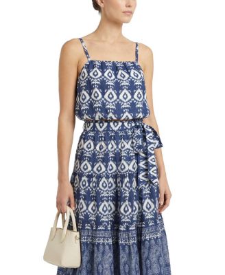 Click here for Change of Scenery Dani Bubble Crop Top prices