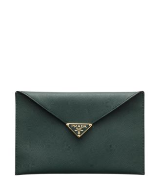 Click here for Prada Saffiano Leather Envelope Clutch prices