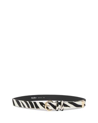 Click here for Max Mara Studio Womens Mstalbero Calf Hair Belt prices