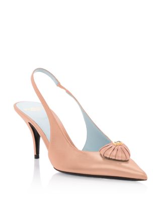 Click here for Valentino Garavani Womens Pointed Slingback Pumps prices