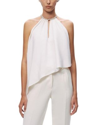 Click here for Nocturne Embellished Halter Blouse prices