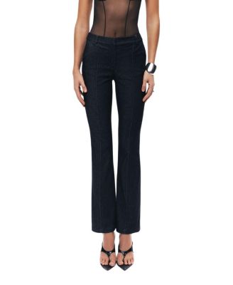 Click here for Nocturne High-Rise Tailored Straight-Leg Pants prices