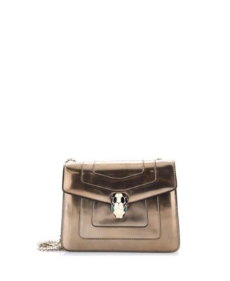 Click here for Pre-Owned Bvlgari Small Serpenti Forever Square Sh... prices