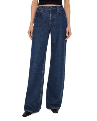 Click here for Reformation Cary Low Rise Slouchy Wide Jeans in Cl... prices