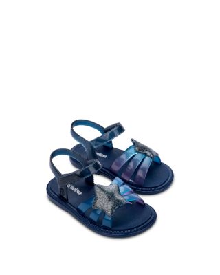 Click here for Mini Melissa Girls Hip Sky Sandals - Toddler prices