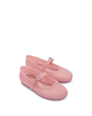 Click here for Mini Melissa Girls Soft Ballerina Flats - Little K... prices