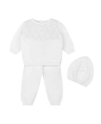 Click here for Feltman Brothers Unisex Lux Pointelle Knit Set w/H... prices