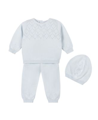 Click here for Feltman Brothers Unisex Lux Pointelle Knit Set w/H... prices