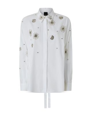 Click here for Pinko Carley Embellished Blouse prices