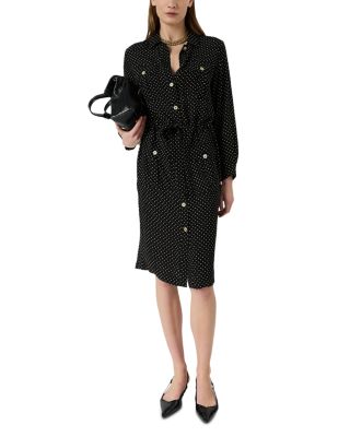 Click here for Gerard Darel Ruzena Buttoned Dress prices