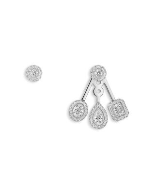 Click here for Messika 18K White Gold My Twin Diamond Mixed Cut C... prices