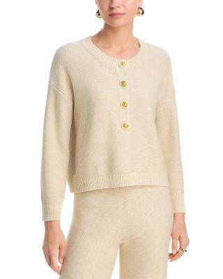 Click here for LAgence Hadassah Loop Knit Henley Sweater prices
