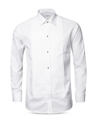 Click here for Eton Classic Fit Pique Bib-Front Tuxedo Shirt prices