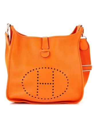 Click here for Pre-Owned HERMES Gm Evelyne Bag Gen Iii Clemence prices